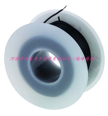 Alpha阿尔法电线600V线规30AWG黑色UL1213线型30M长5851 BK005