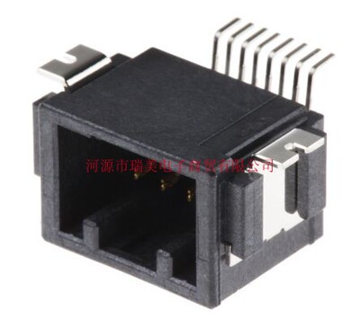 JST汽车连接器CPT表面贴片8路黑色公SM08B-CPTK-1A-TB