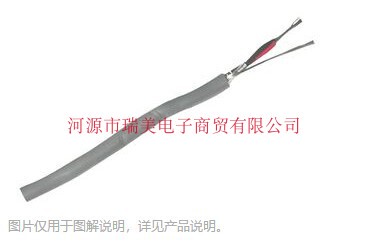BELDEN屏蔽对绞电缆24AWG铬色最大股数7单芯30M镀锡铜9501 060100