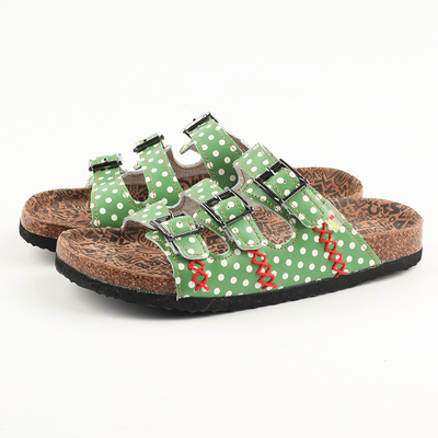 百搭波点多彩凉拖鞋TMAEYES森系