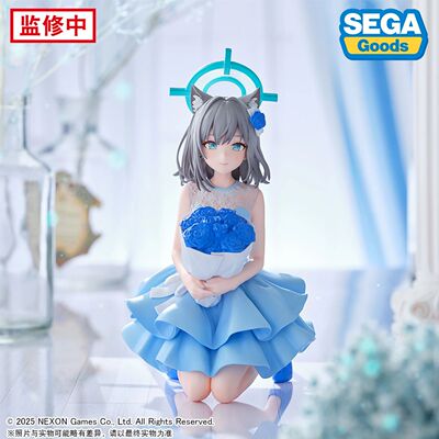 正版现货 世嘉 蔚蓝档案 砂狼白子 礼服 Yumemirize 景品 手办