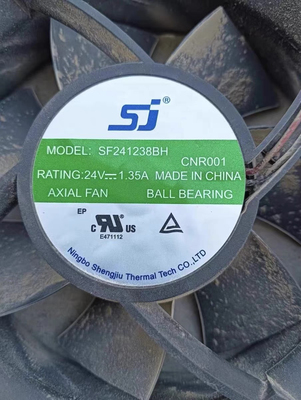 全新Sj SF241238BH DC24V 1.35A 大风量 滚珠 变频器12cm散热风扇