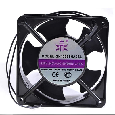 全新GH12038HA2/HA1SL/BL GH12038HA3BL电气盘柜机柜散热风扇220V