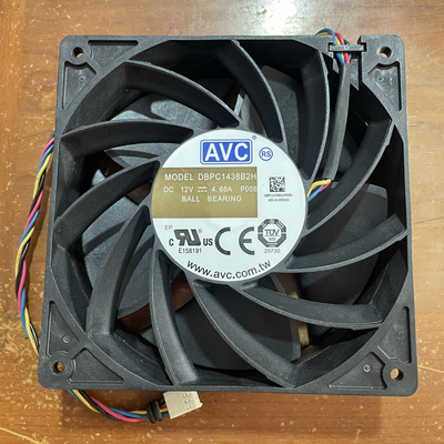 原装AVC DBPC1438B2H 14038 12V 4.68A 14CM机箱暴力大风散热风扇
