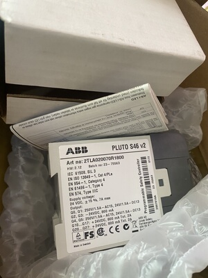 全新原装ABB安全继电器 PLUTO S46 V2 2TLA020070R1800现货当天发