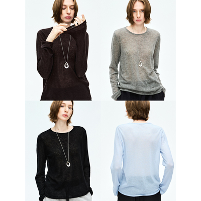 MRS Studios 空气感内搭 软糯羊绒羊毛 超细轻薄软糯针织罩衫