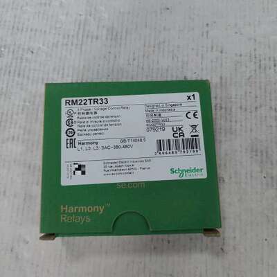 (议价）RM22TR33控制继电器，，三相电压