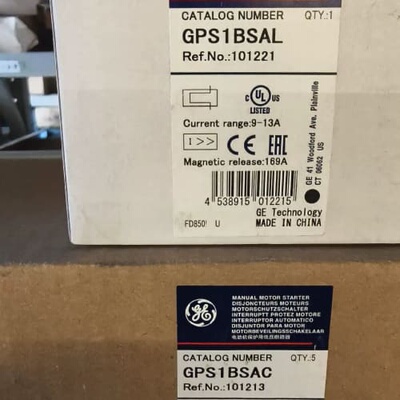 GE断路器，GPS1BSAL和GPS1BSAC。(议价)