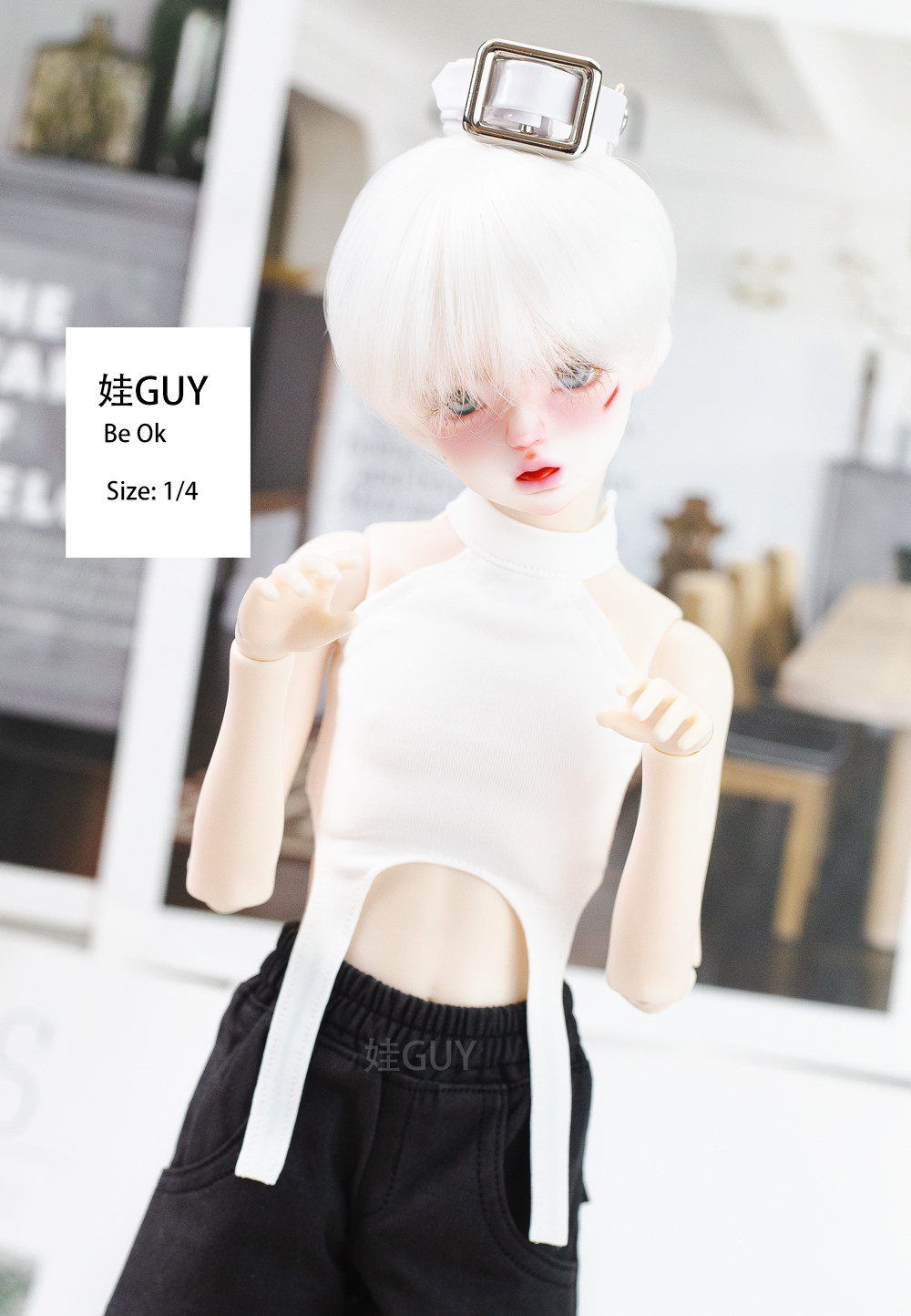 WGdoll bjd4分5分娃衣服猫可可虎鲸mk小狼四分鹿云猎鲨青柠Be Ok