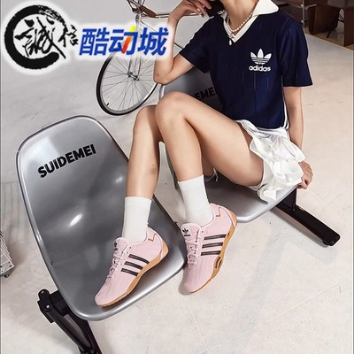 阿迪达斯三叶草男女鞋新款赛车文化复古薄底运动鞋 JS4519 JR8867