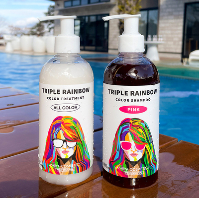 日本固色洗发水染后去黄护色