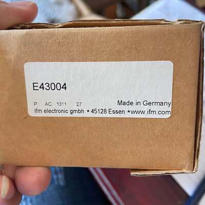 {议价}易福门液位开关附件E43004、全新未使用、现货多个