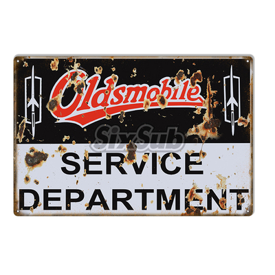 Oldsmobile Service 摩托车汽车复古贴纸贴花# 027047