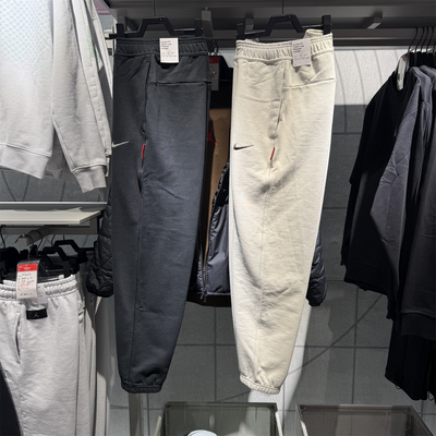 耐克男运动长裤子收口卫裤