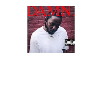 西海岸说唱之王KENDRICK LAMAR新专辑《DAMN》周边纪念限定款T恤