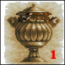 夏花自配正品DMC线R线十字绣套件纯棉线简单丝蒂奇STC50306许愿壶