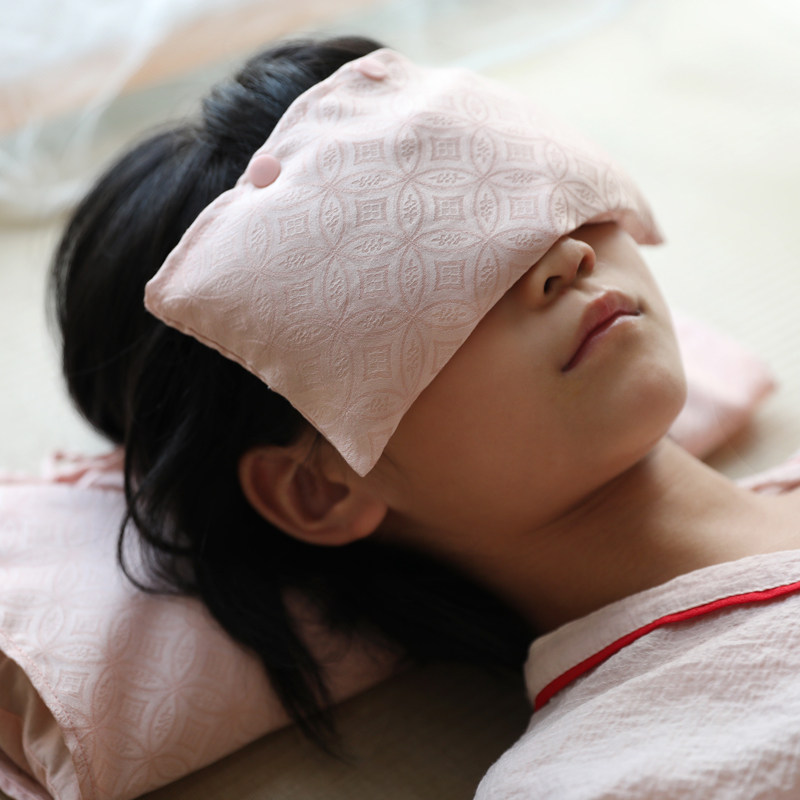 午休眼枕套装荞麦枕头决明子眼罩睡眠生日礼物《午窗酣枕》飨韵