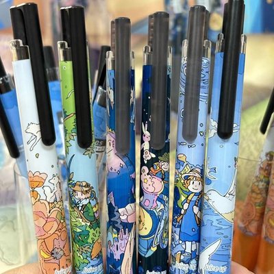 百乐新款黑色墨水之旅限定中性笔