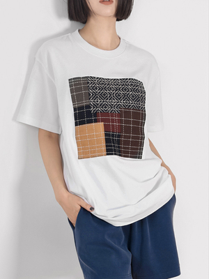 小众潮奢设计师款棉质T恤