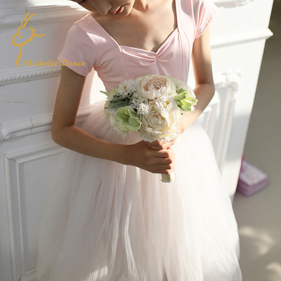 MichelleDance 独家定制专业儿童连体服芭蕾考级一二级可定制颜色