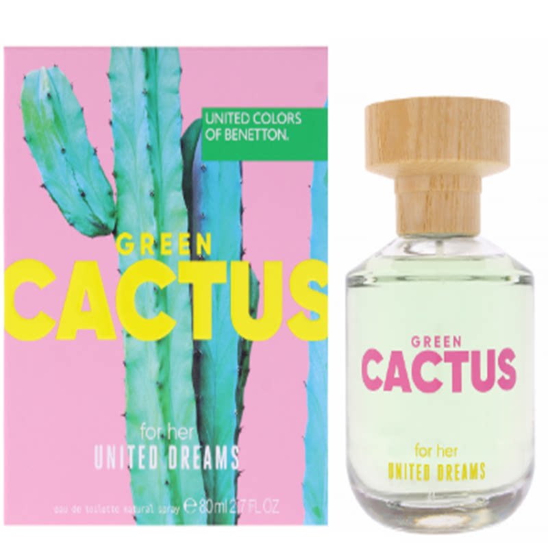Benetton 贝纳通 United Dreams Green Cactus 女士香水