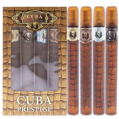 Cuba古巴雪茄造型Prestige香水套classic black Platinum legacy