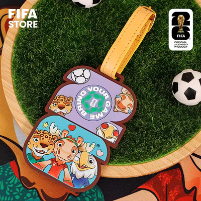 2026年美加墨世界杯纪念品世界杯会徽行李牌世界杯商务会务促销品