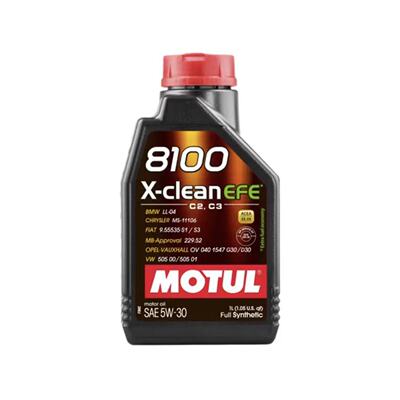 MOTUL摩特 8100 X-CIEAN EFE 5W30 国行 全合成机油 1L装