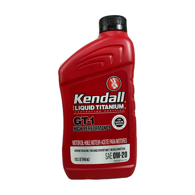 康度机油 kendall 康度钛流体HP 0w-20美国进口康菲半合成机油