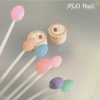 棒棒糖椭圆勺子展示色板