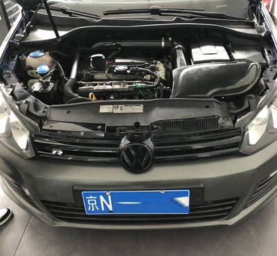 大众高尔夫6R20 尚酷R进气改装Airspeed高流量碳纤冬菇头风箱套件