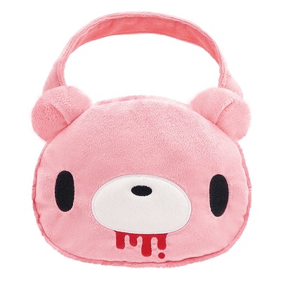 OST Gloomy暴力熊Face面部毛绒午餐包 脸部 单肩包 托特包