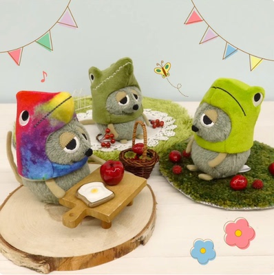 Leolionni's田鼠阿佛毛绒公仔