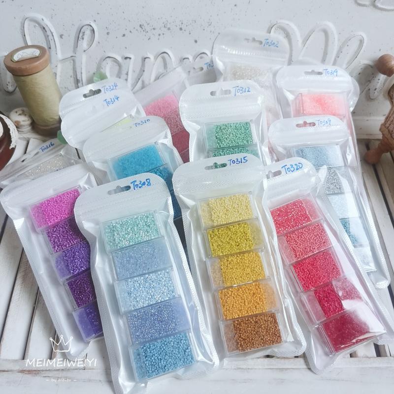 高优质合资古董米珠2DIY串珠法绣手工整组出售每瓶10克不退不换_虎窝淘