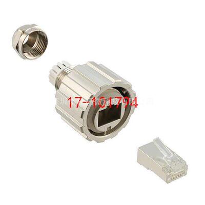 17-101794 [CONN MOD PLUG 8P8C SHIELDED]