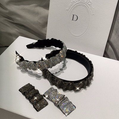 新款高级感超闪日韩强推发夹水钻