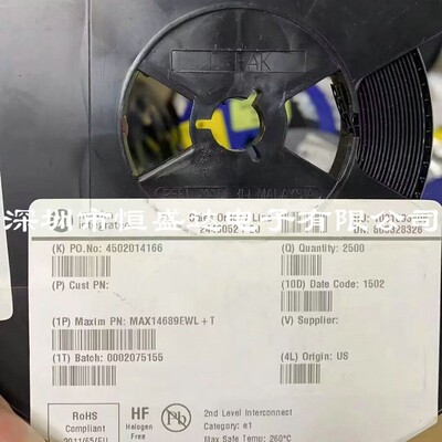 MAX14689EWL+T 封装WLP-9(1.26x1.26)模拟开关/多路复用 全新原装