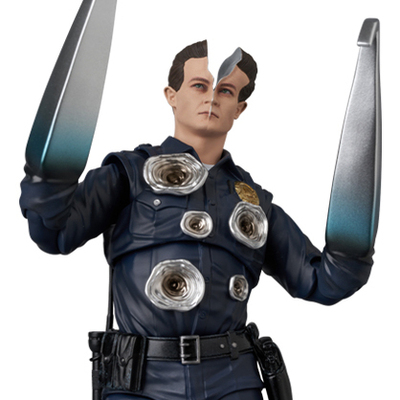 MAFEX 终结者2 天网液态机器人 T-1000 可动手办 补款