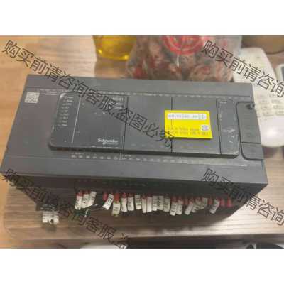 功能正常议价 施耐dePLC控制器TM241C40U九成新拆机配件