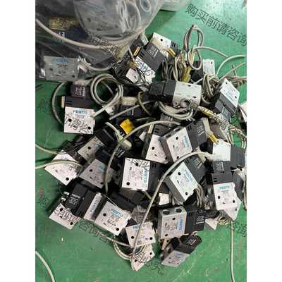 功能正常议价 费斯托 CPE14电磁阀 FESTO 196929拆机 打