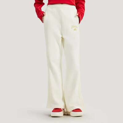 正品ADIDAS阿迪达斯马年限定新款白色女子长裤直筒休闲裤裤KH2707