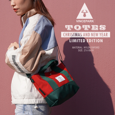 vincepark圣诞新年totes手提袋