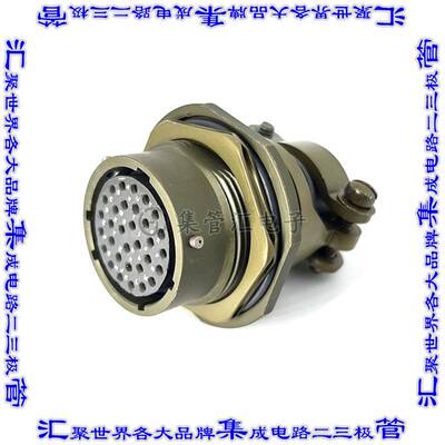 MSW07A18-32S-SR 连接器接插件JAM NUT RECEPTACLE, WITH STRAIN