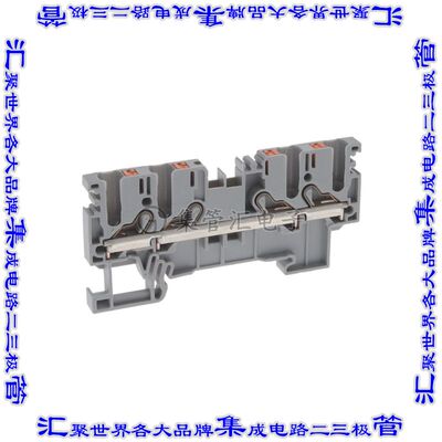 27010.6 连接器接插件FEED THRU TB PUSH-INGREY