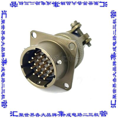 MSW00E14-19P 连接器接插件WALL MOUNT RECEPTACLE, ENVIRONME