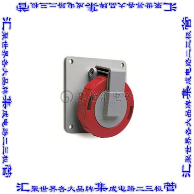 2CMA166982R1000 连接器接插件3P+N+E PANEL MOUNTED SOCKET OUTL