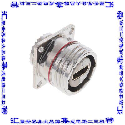 HDMIFTV2AN 连接器接插件HDMIFTV SQ FLG RECEPT, A CODE, N