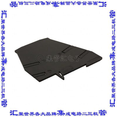 2966841 连接器接插件CONN TERM BLK SEPARATR RAIL BK