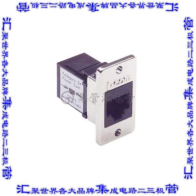 ECF504-C5 连接器接插件CAT 5E RJ45 PNL CPLR KIT