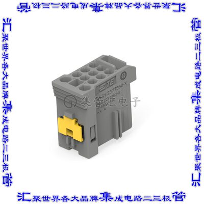 2377860-2 连接器接插件11POS,HYBRID,REC HSG ASSY,UNSLD,